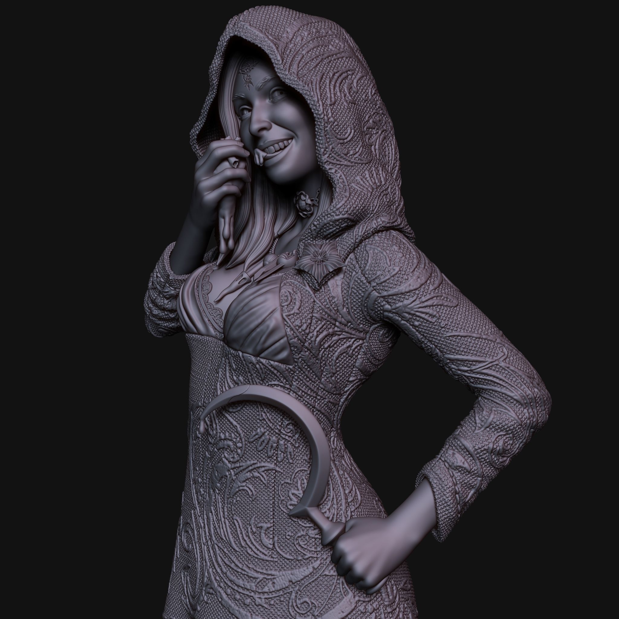 Resident Evil Village Dimitrescu Daughter 3D Print DEMO free 3D model ...