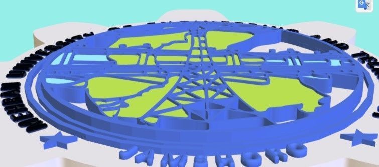 3D logo- Mehran University -Jamshoro-Hyderabad 3D model | CGTrader