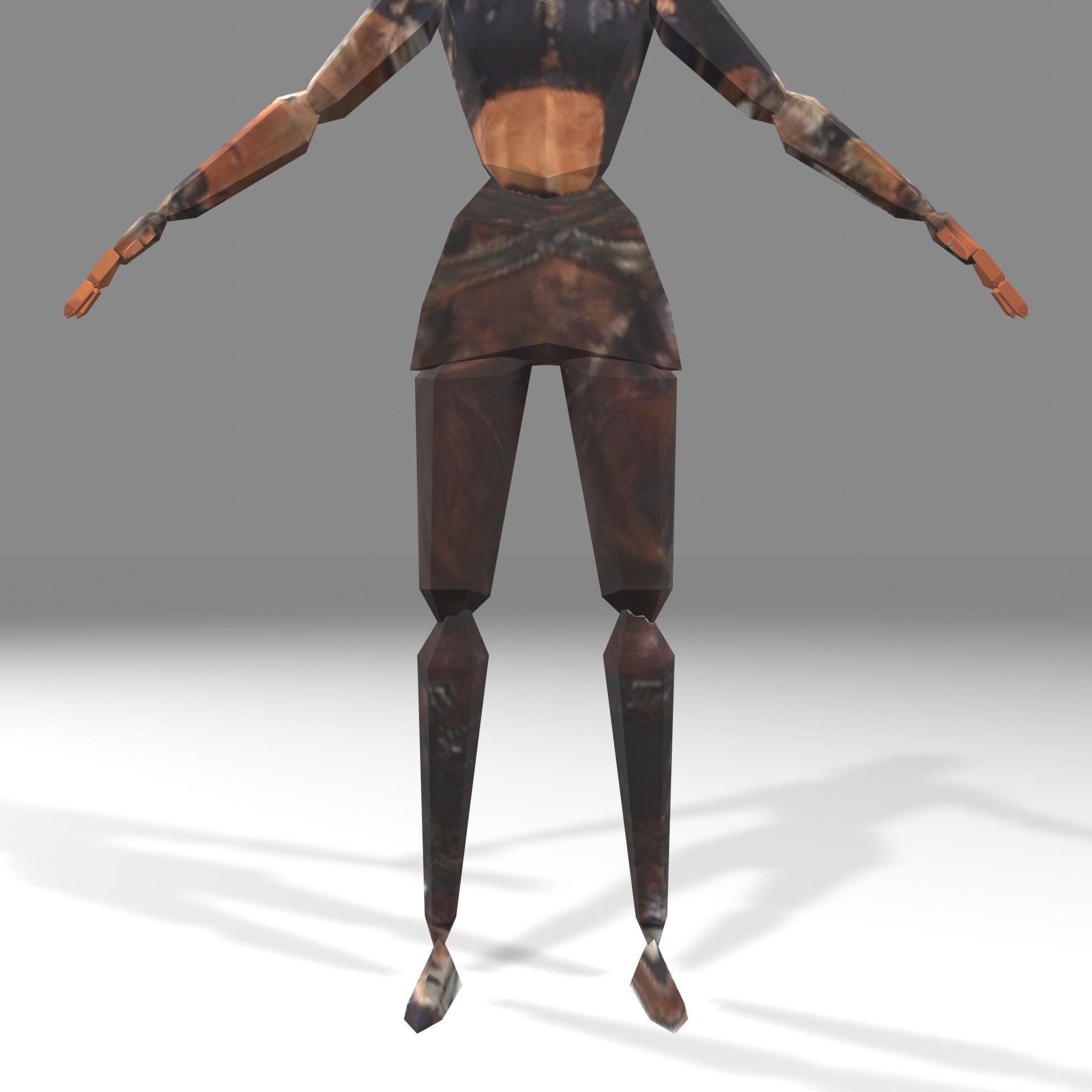 3D model PS-Style Sci-fi Female Character VR / AR / low-poly | CGTrader