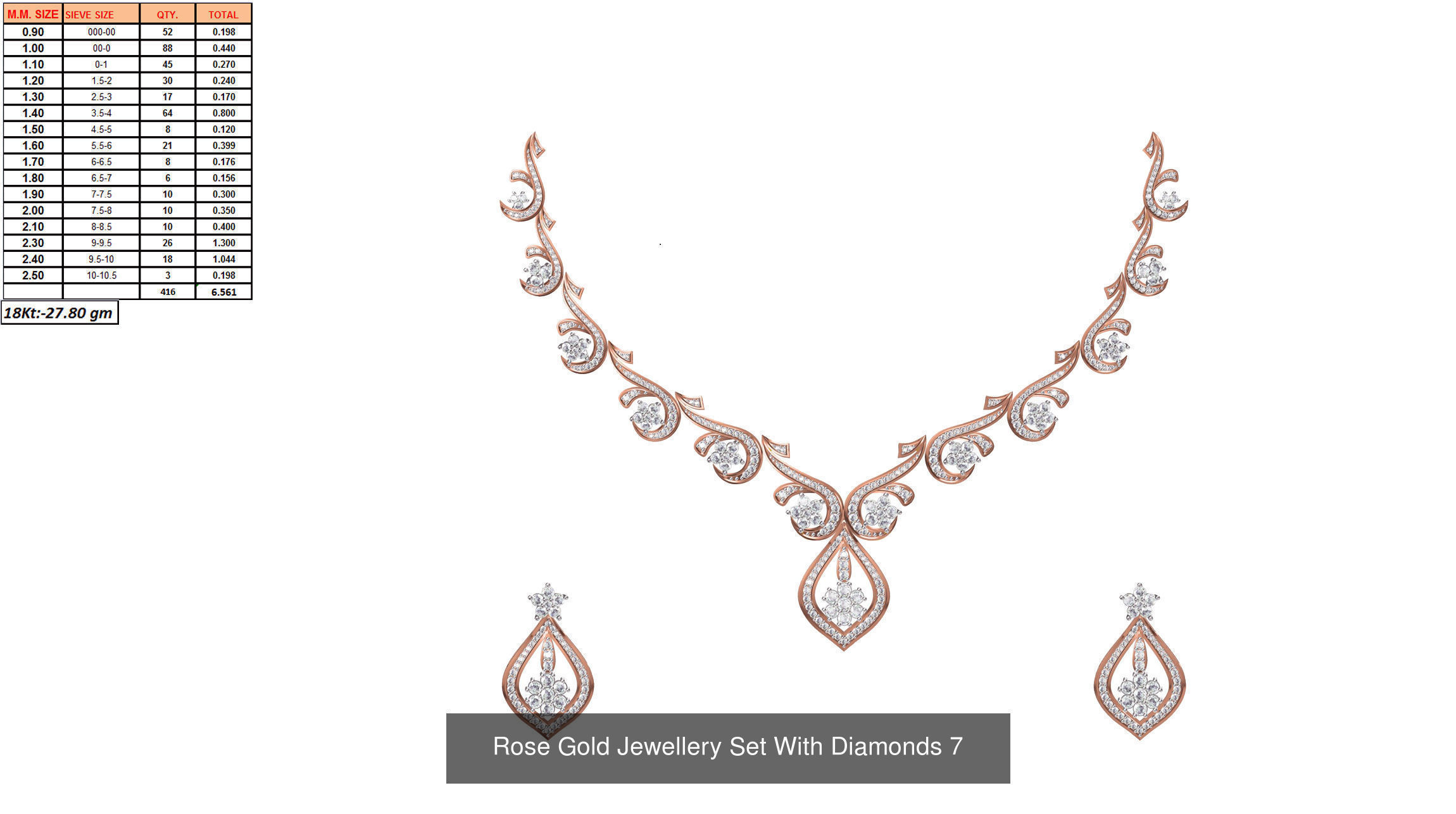 JCD 67 NECKLACE SET FILES 3D Model Collection | CGTrader