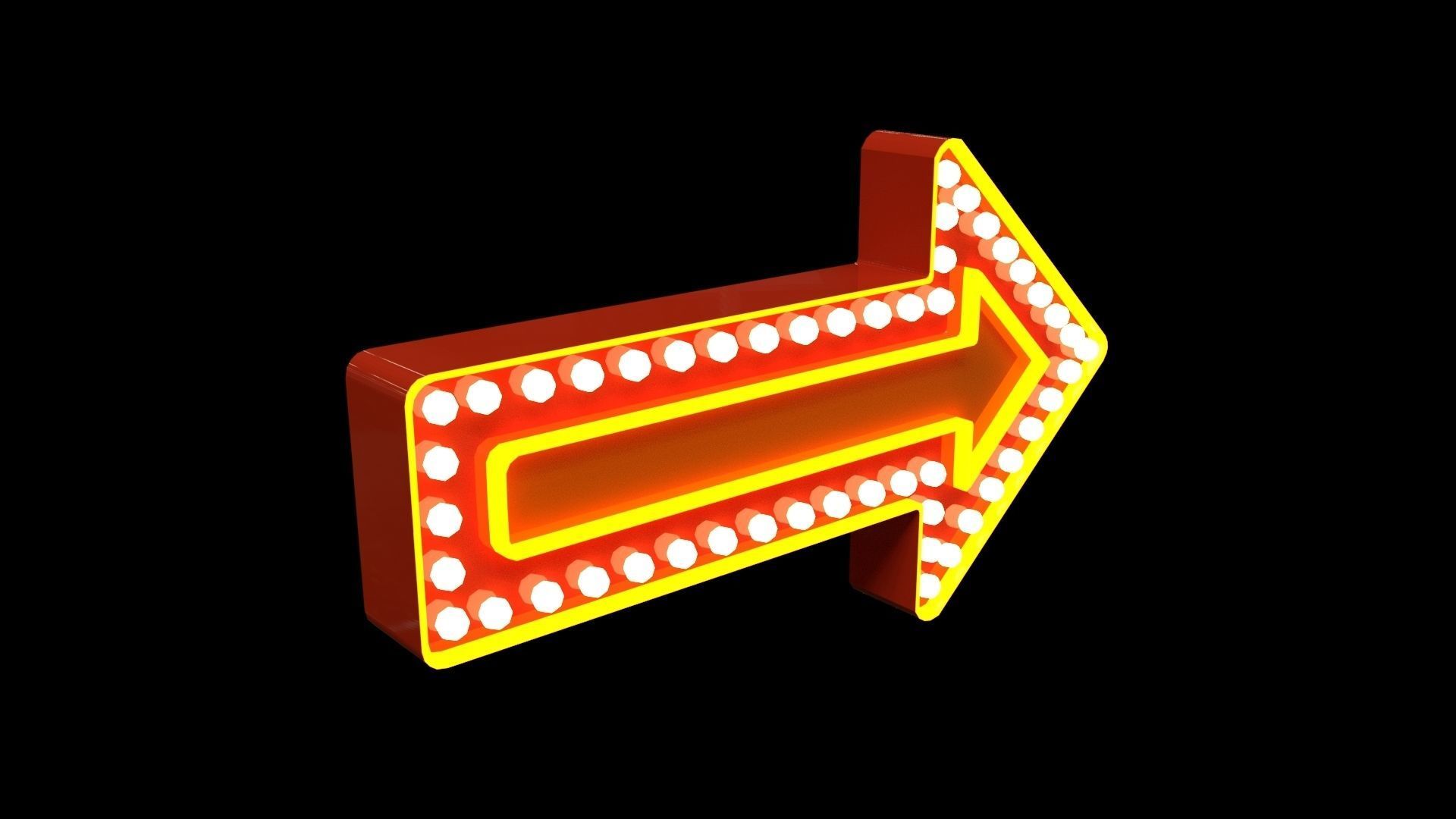 3D model 3D Model Arrow light VR / AR / low-poly | CGTrader