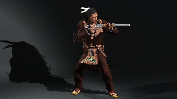 Apache High quality character full Rigged and Animated 3D model ...