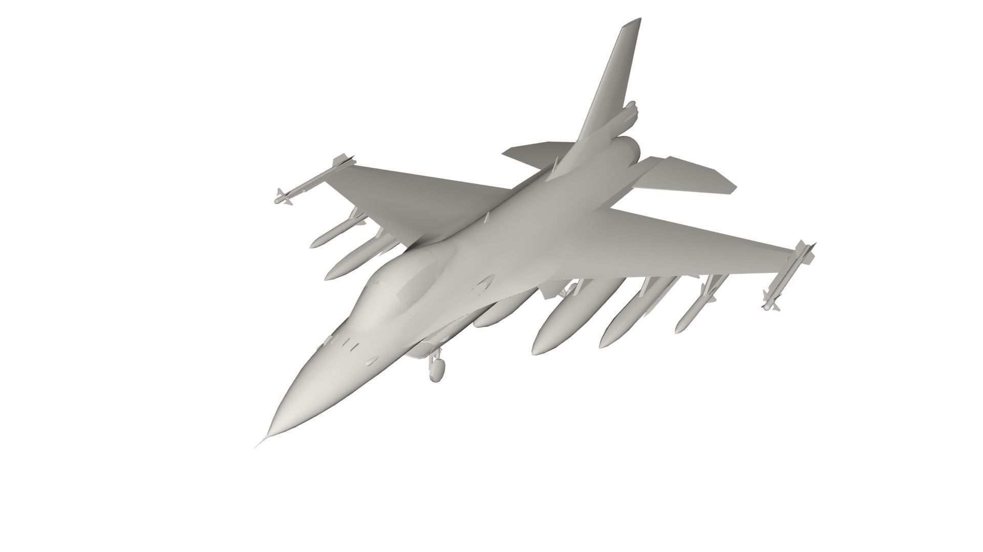 jet military airplane 3D model | CGTrader