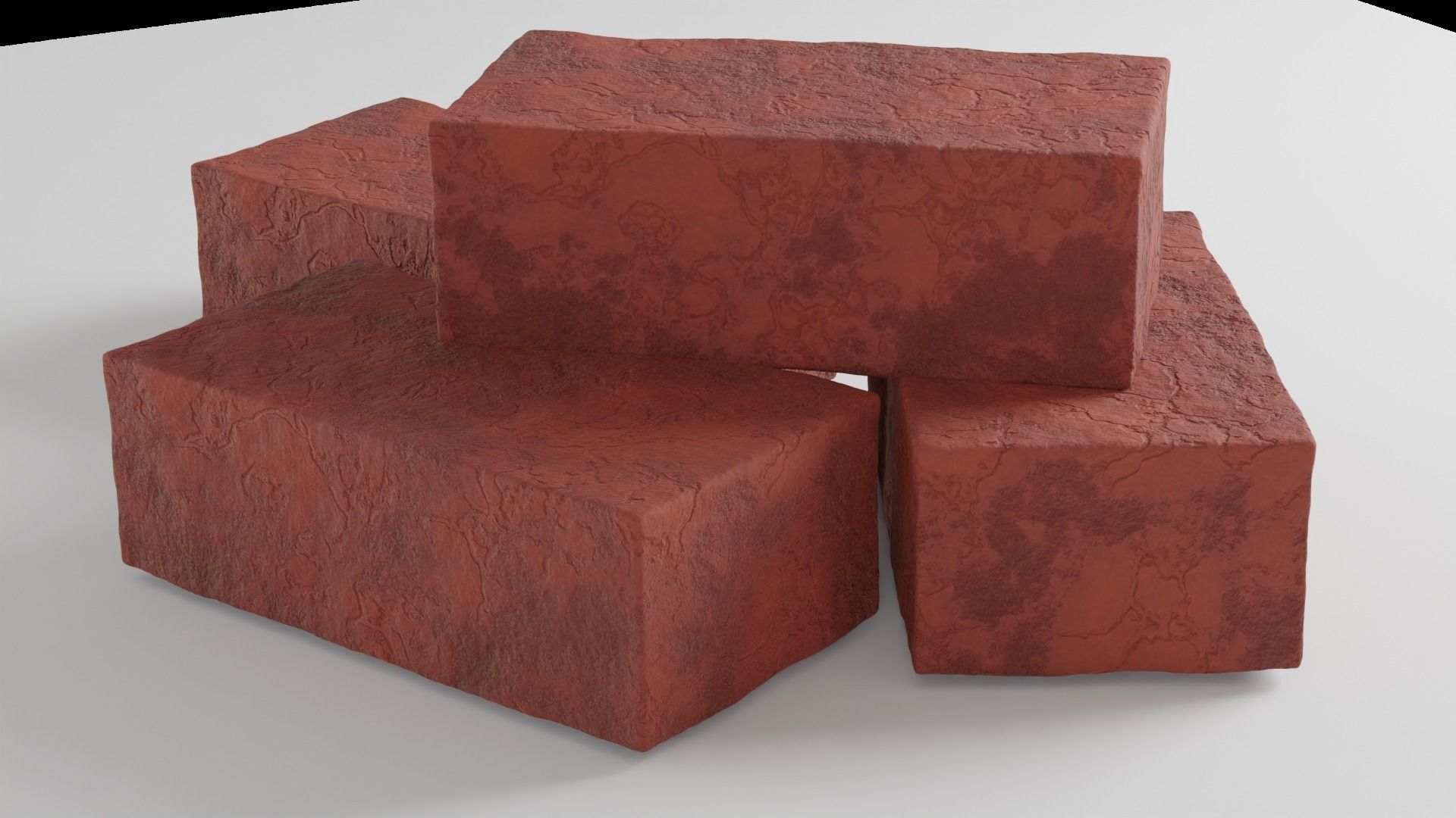 Procedural Brick Material free 3D model | CGTrader