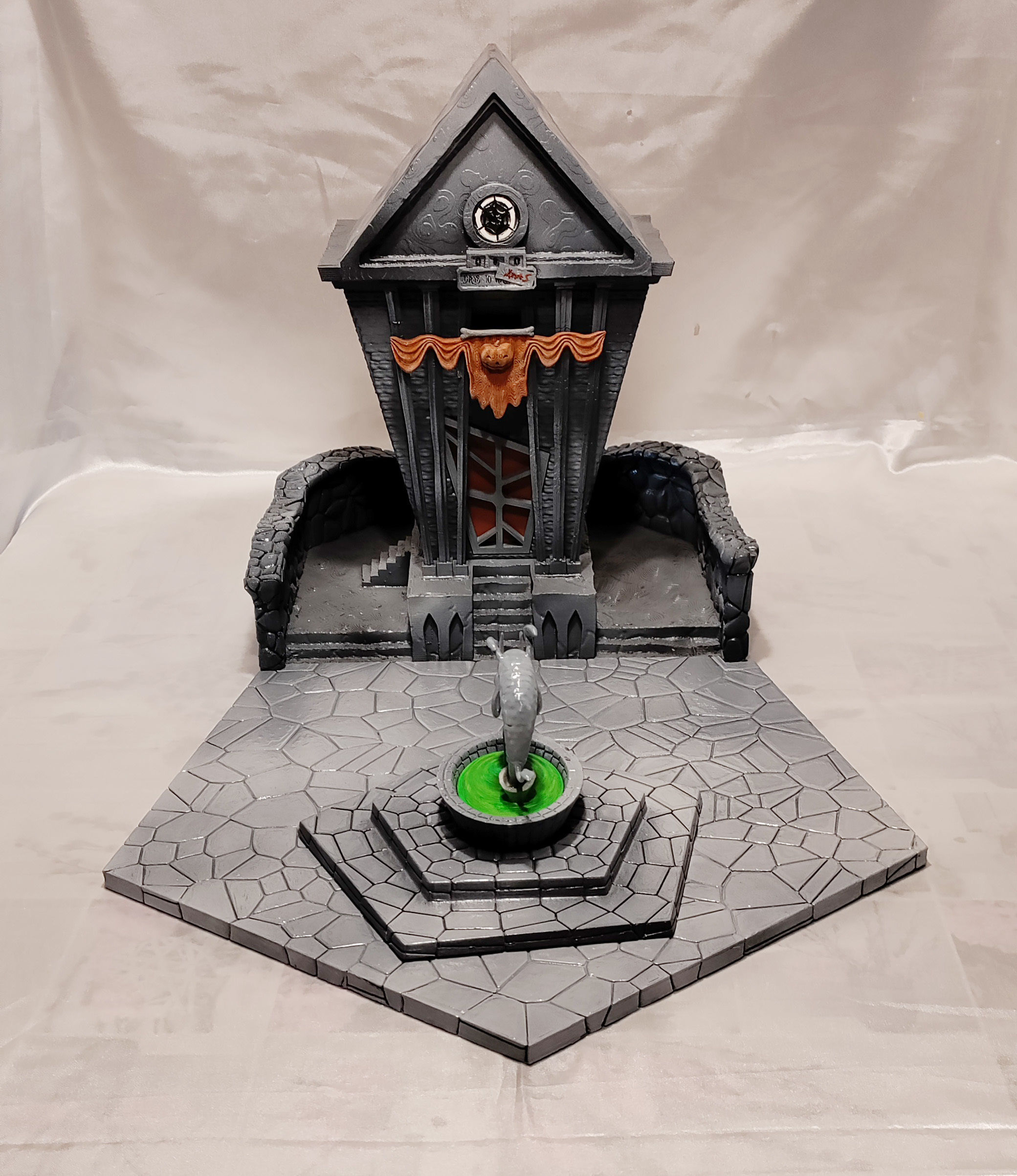 Square and Fountain - Halloween Town Project 3D Print Model 3D model 3D ...