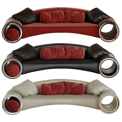 Glamora Sofa 3D model | CGTrader