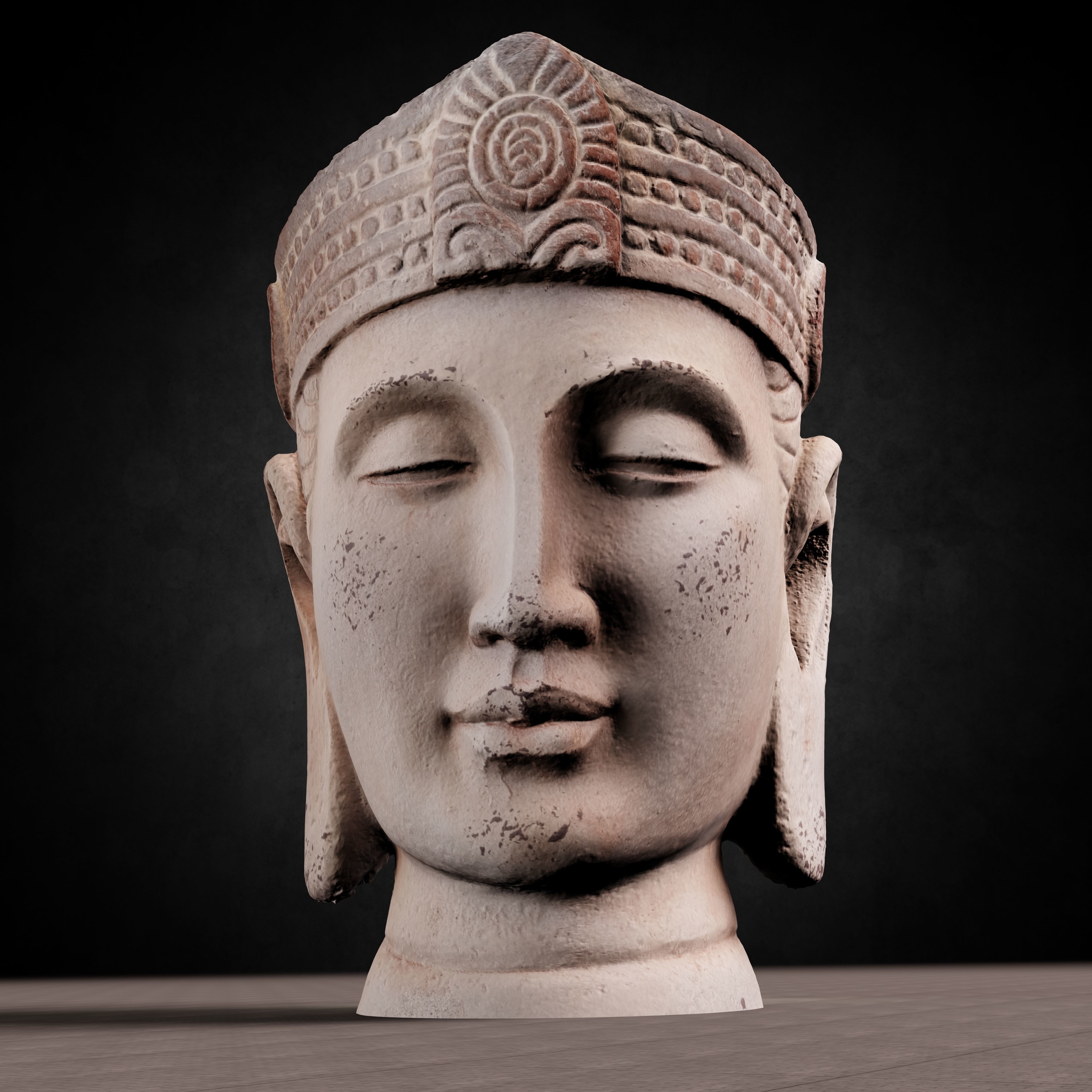 3D model Buddha Photorealistic PBR VR / AR / low-poly | CGTrader