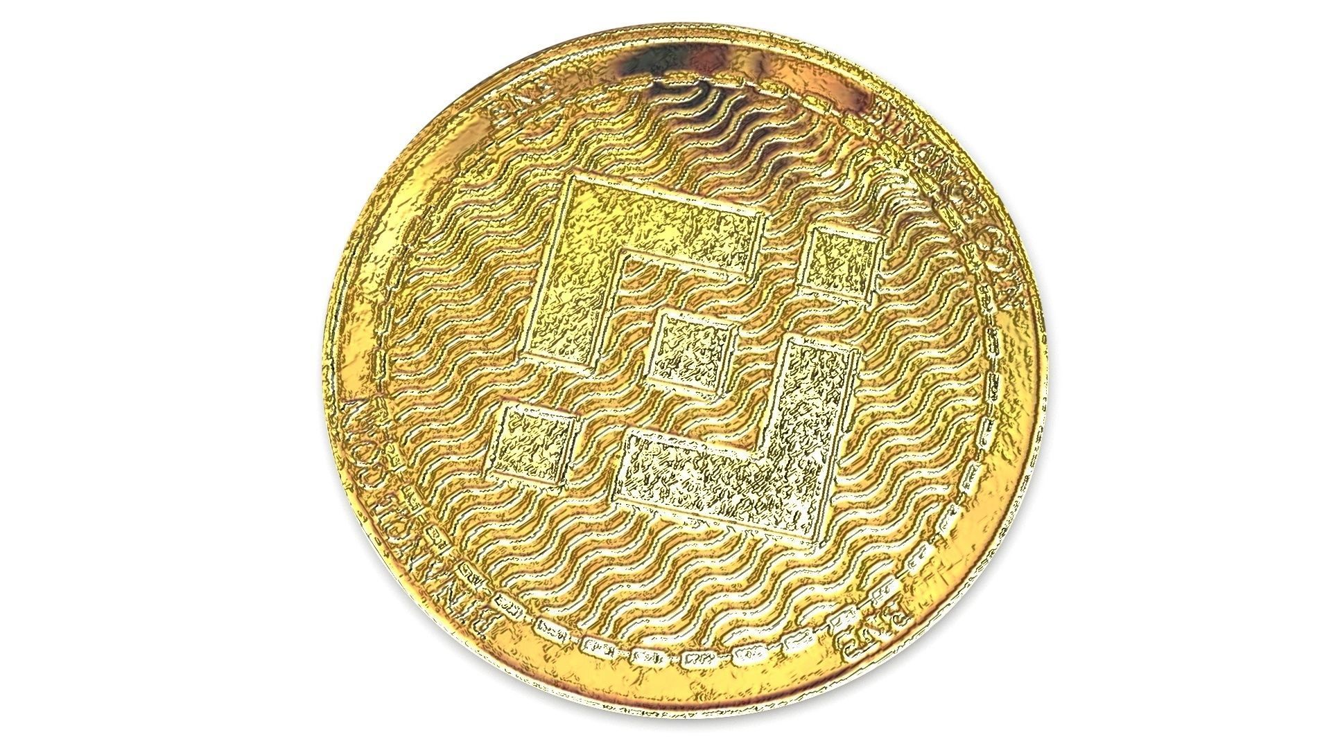 Binance Coin Model 3D model | CGTrader
