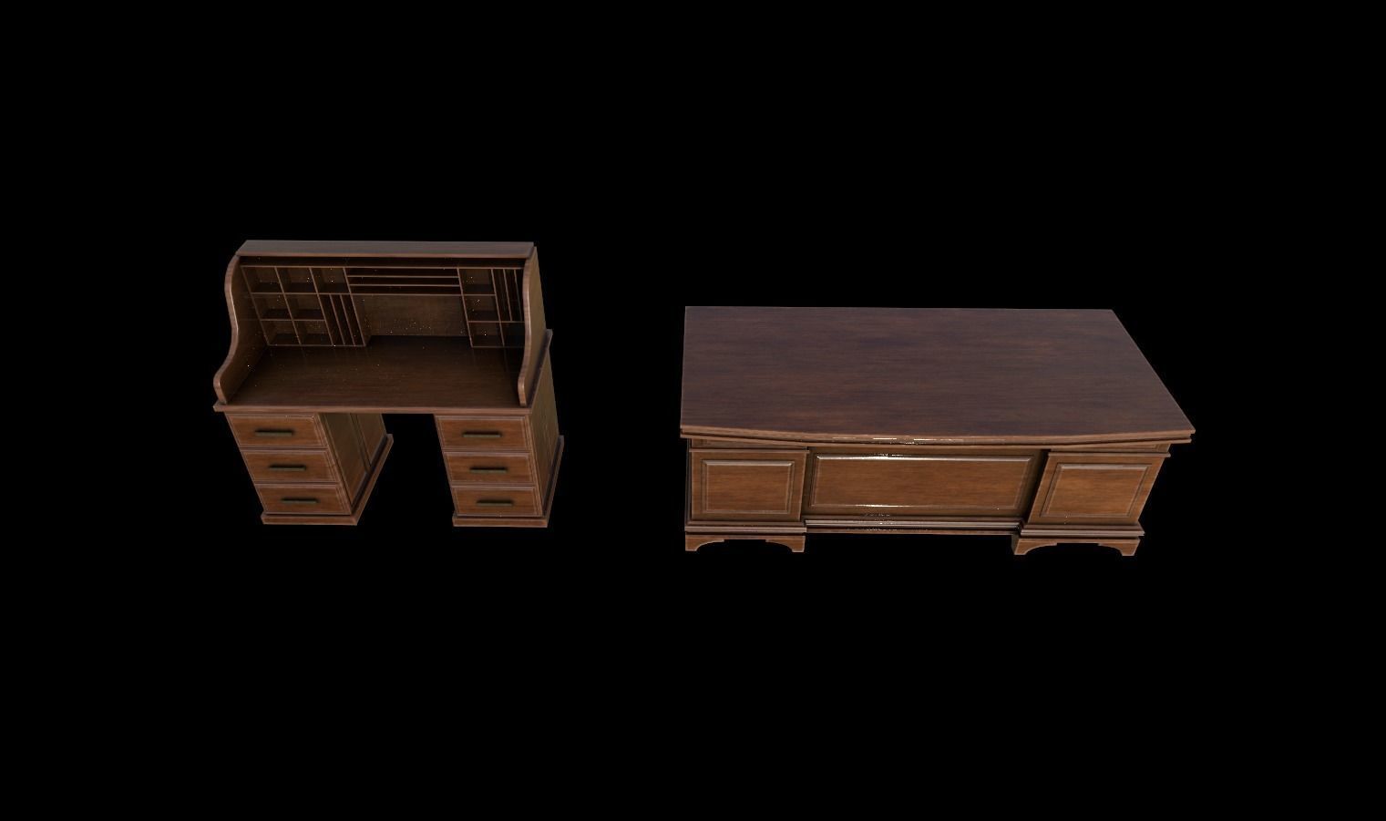 3D model Bank Prop Pack 1 VR / AR / low-poly | CGTrader