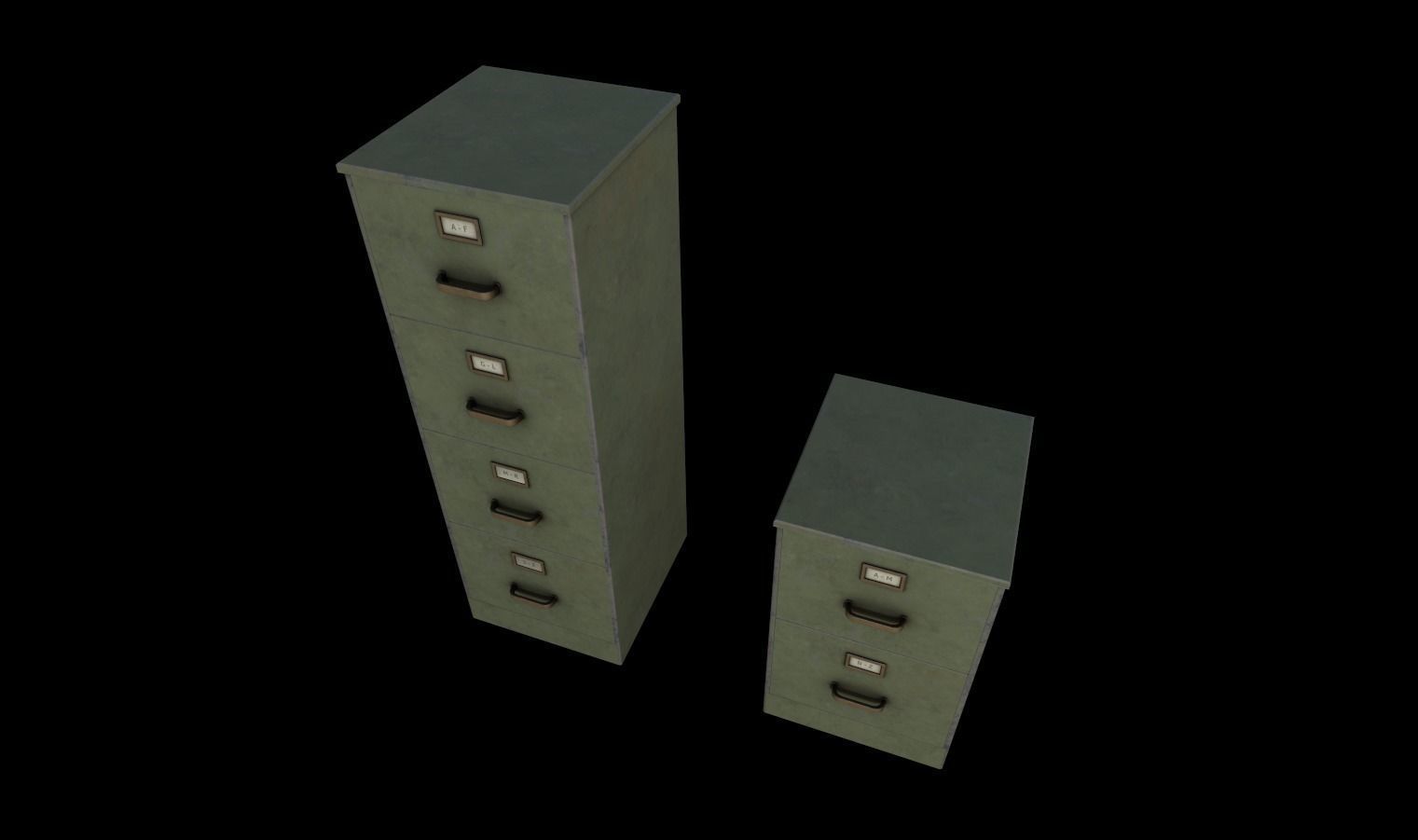 3D model Bank Prop Pack 1 VR / AR / low-poly | CGTrader