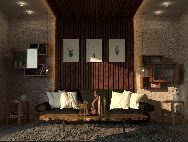architect interior 3D model | CGTrader