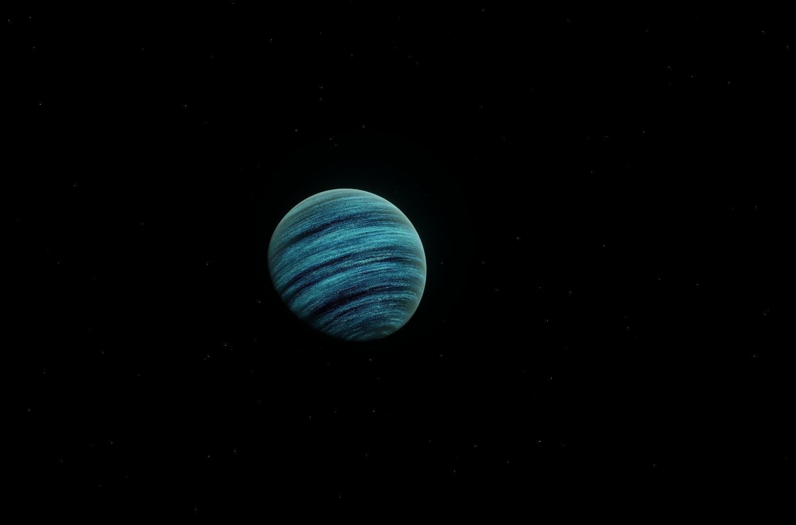 Planet Space Gas Giant Ready to game free VR / AR / low-poly 3D model ...