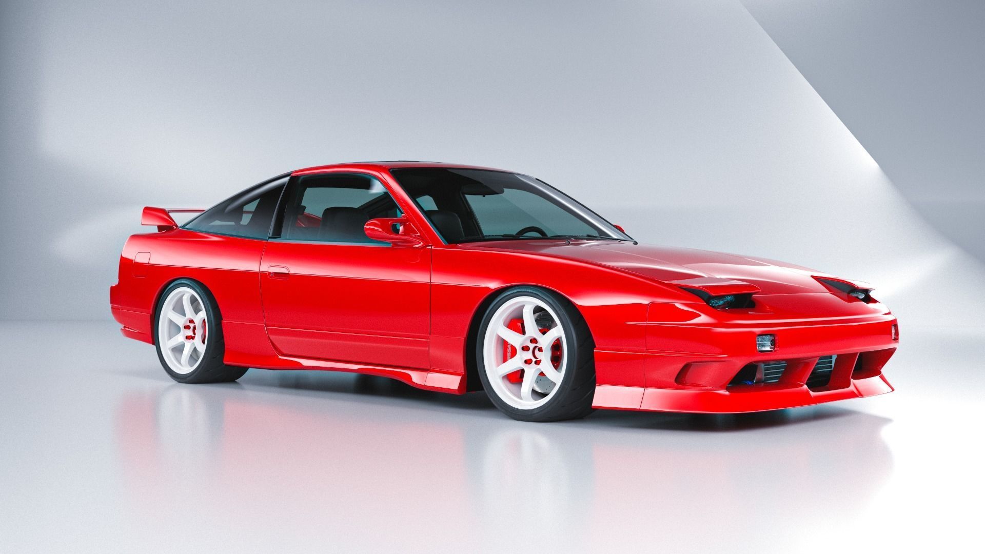 Nissan 180sx S13 Type X 3D model | CGTrader