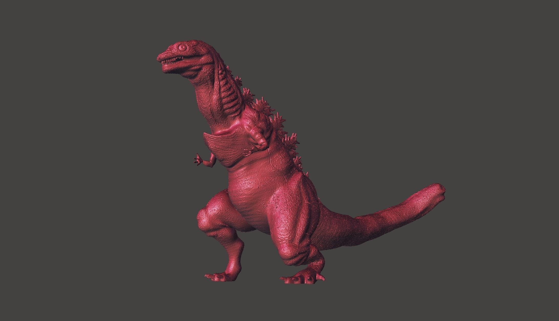 SHINAGAWA KUN SHIN GODZILLA 3RD FORM ULTRA DETAILED STL KAIJU G 3D ...