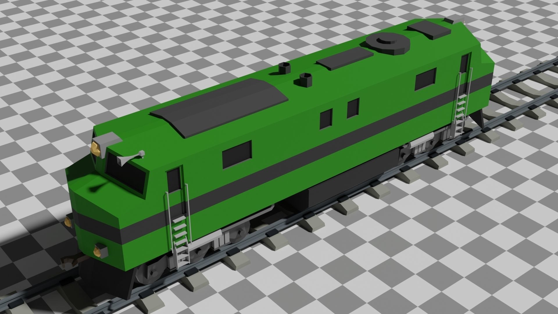 3D model The Ultimate Flat Trains Pack VR / AR / low-poly | CGTrader