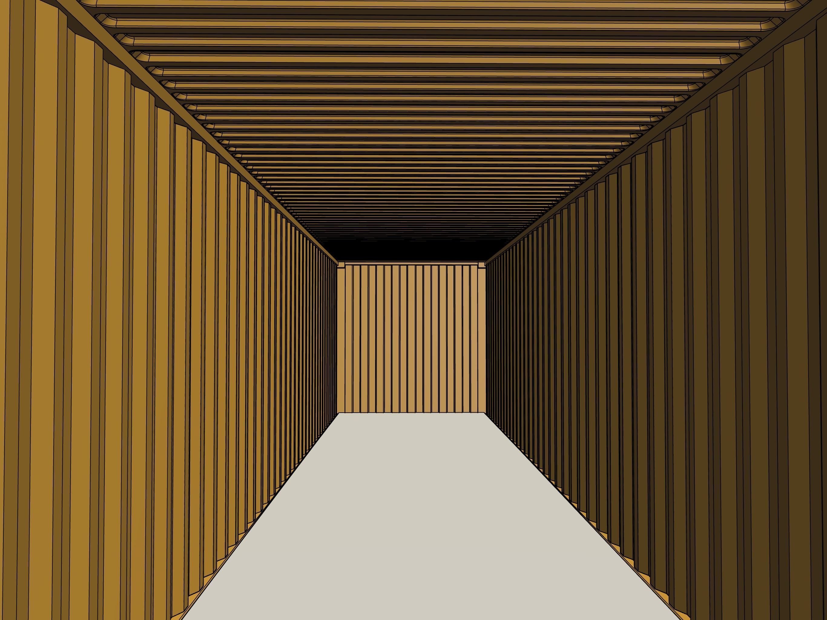 Dry Van 40 Container 3D Model 3D model | CGTrader