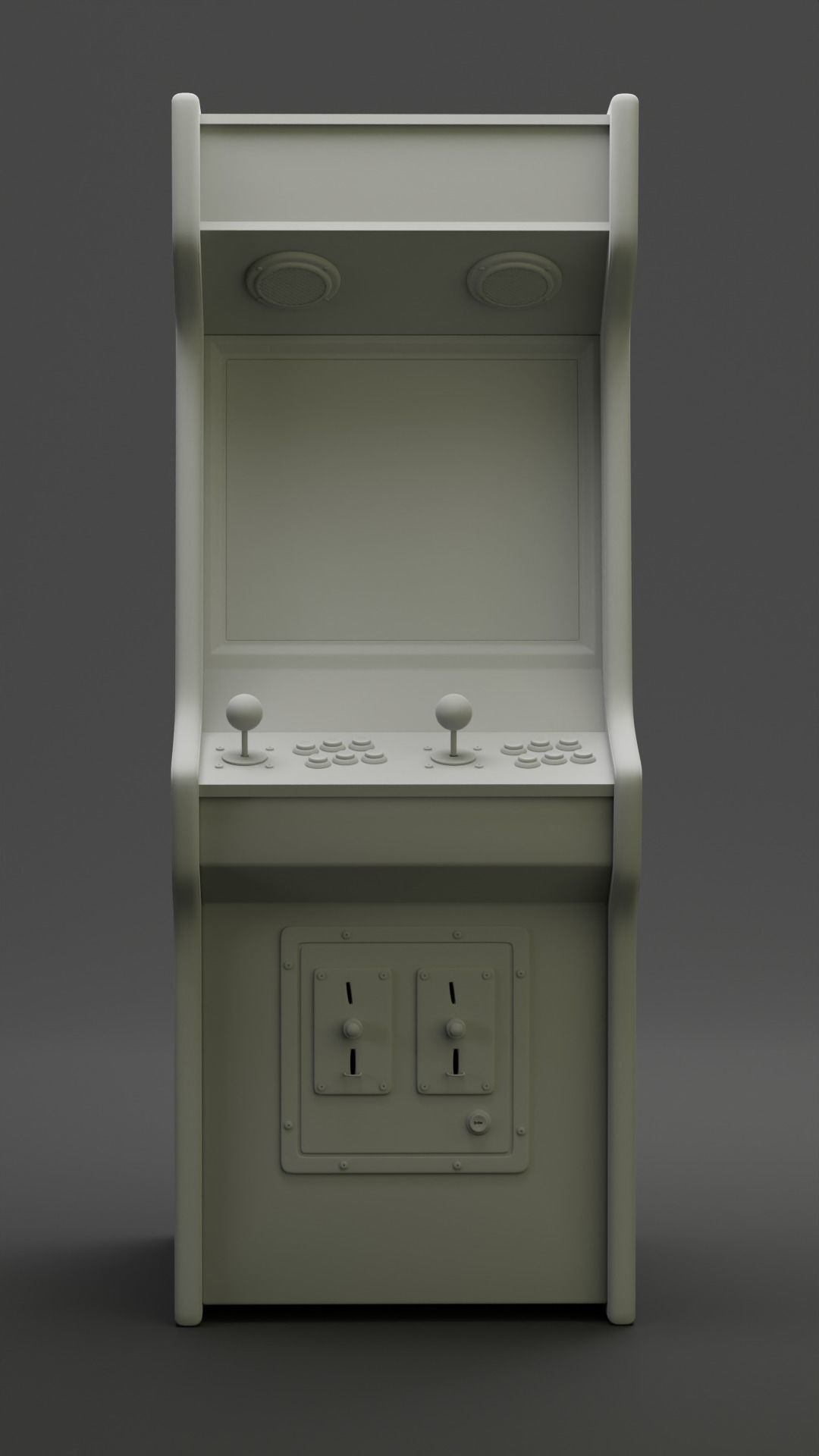 Old Arcade Cabinet 3D model | CGTrader