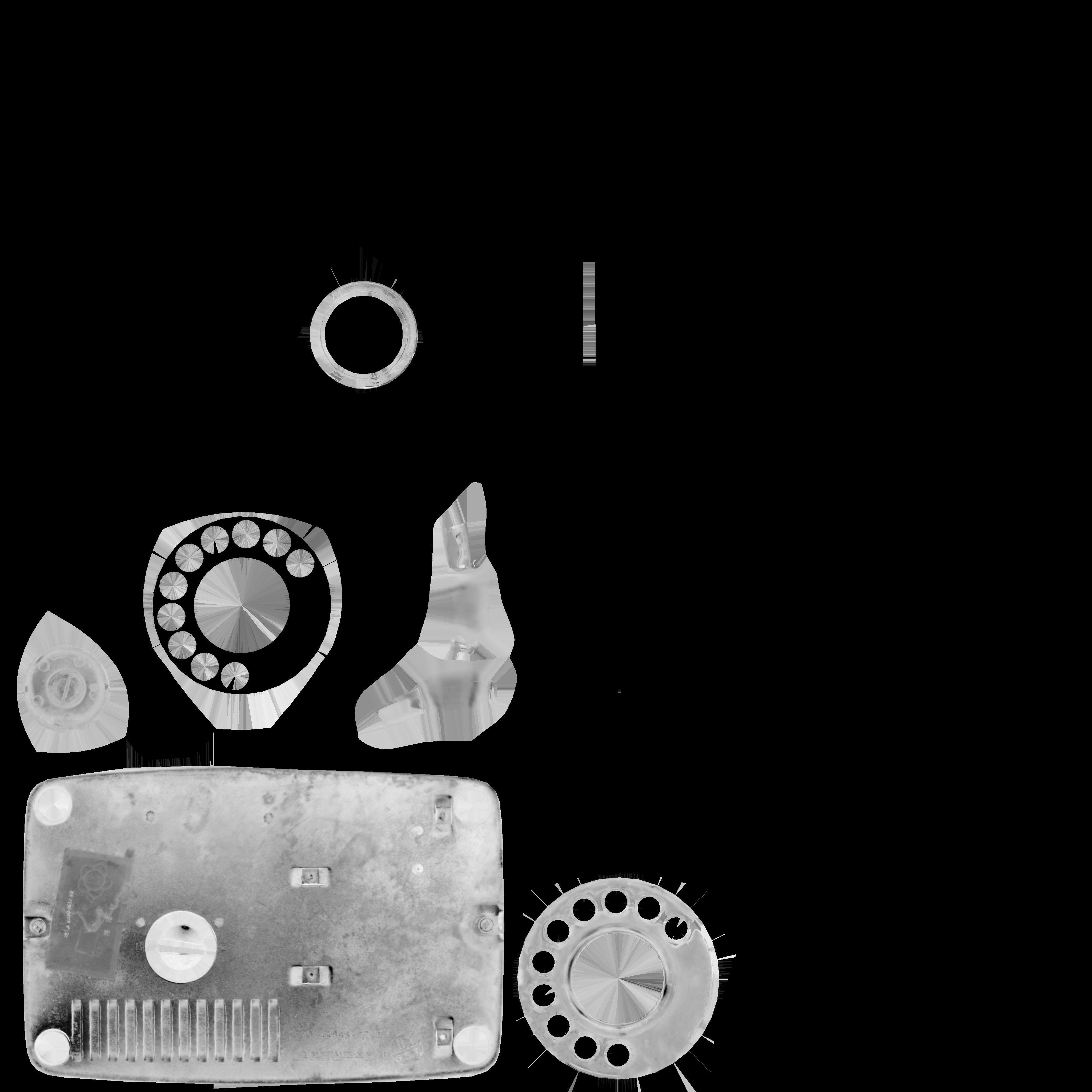 3D model Game Ready Dial Phone VR / AR / low-poly | CGTrader