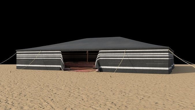 arabian tent 3D model 3D model | CGTrader