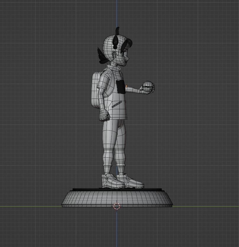 Goh - Pokemon 3D model rigged | CGTrader