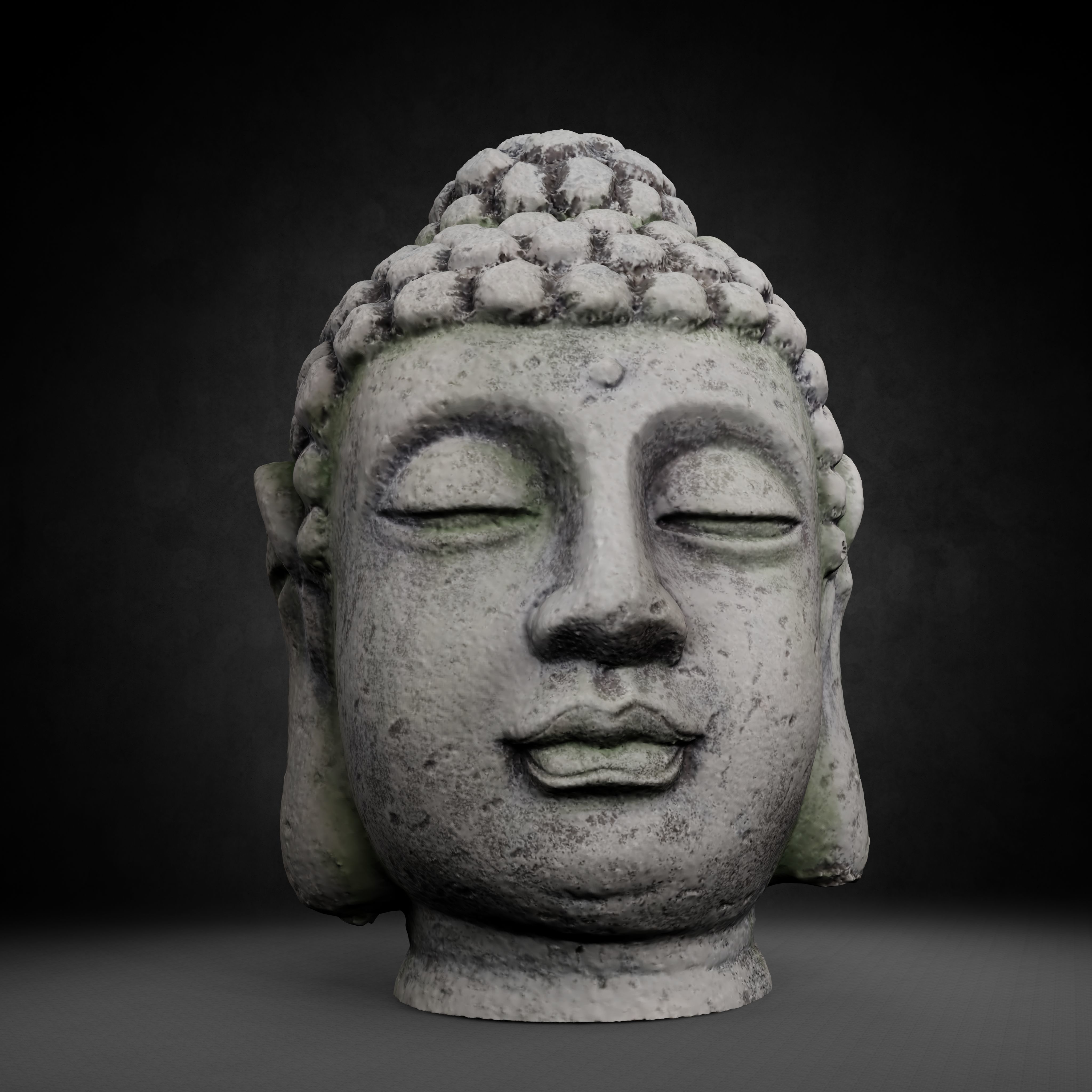 3D model Buddha Photorealistic PBR VR / AR / low-poly | CGTrader