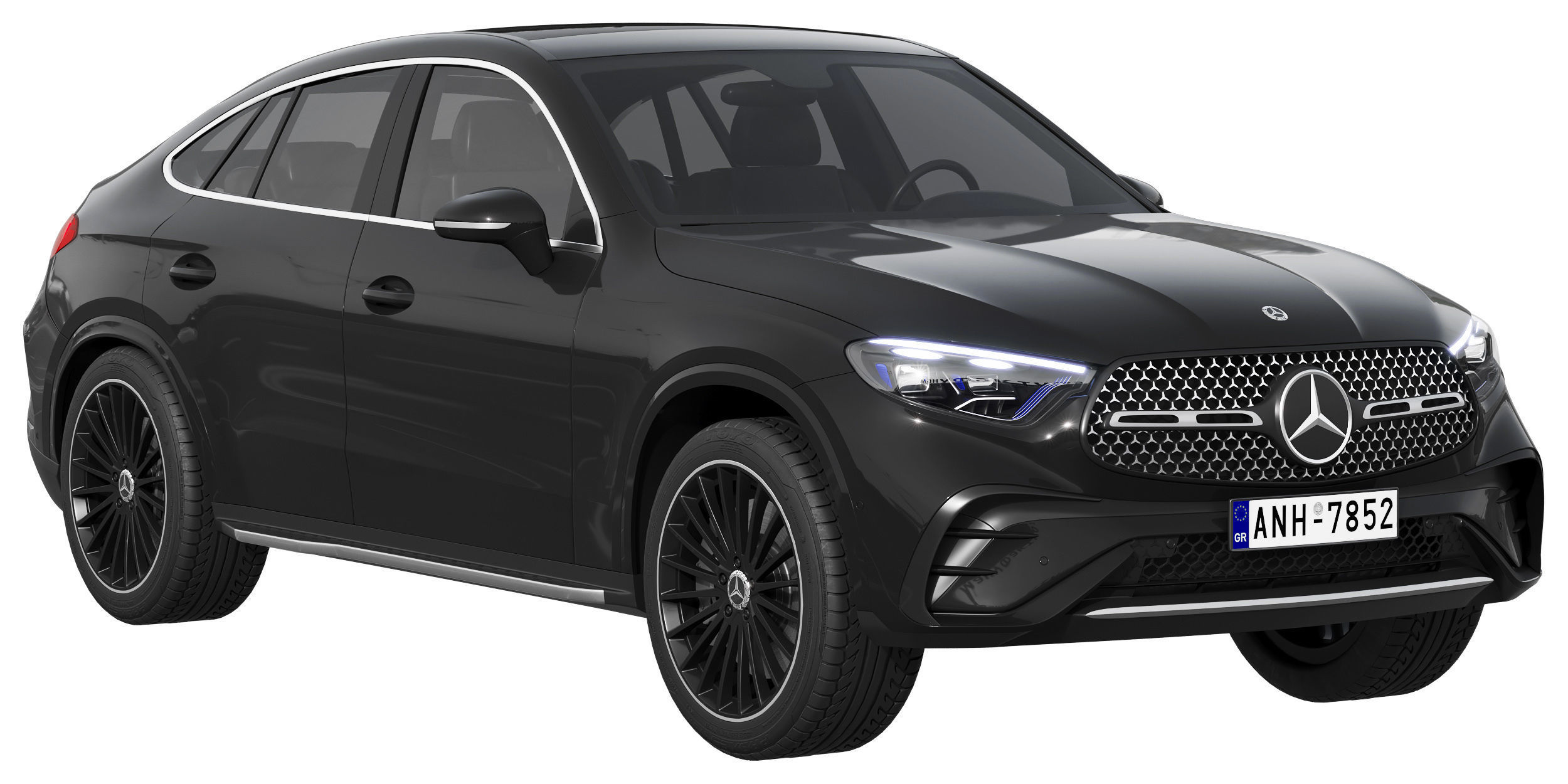 Mercedes-Benz GLC Coupe 2023 3D model | CGTrader