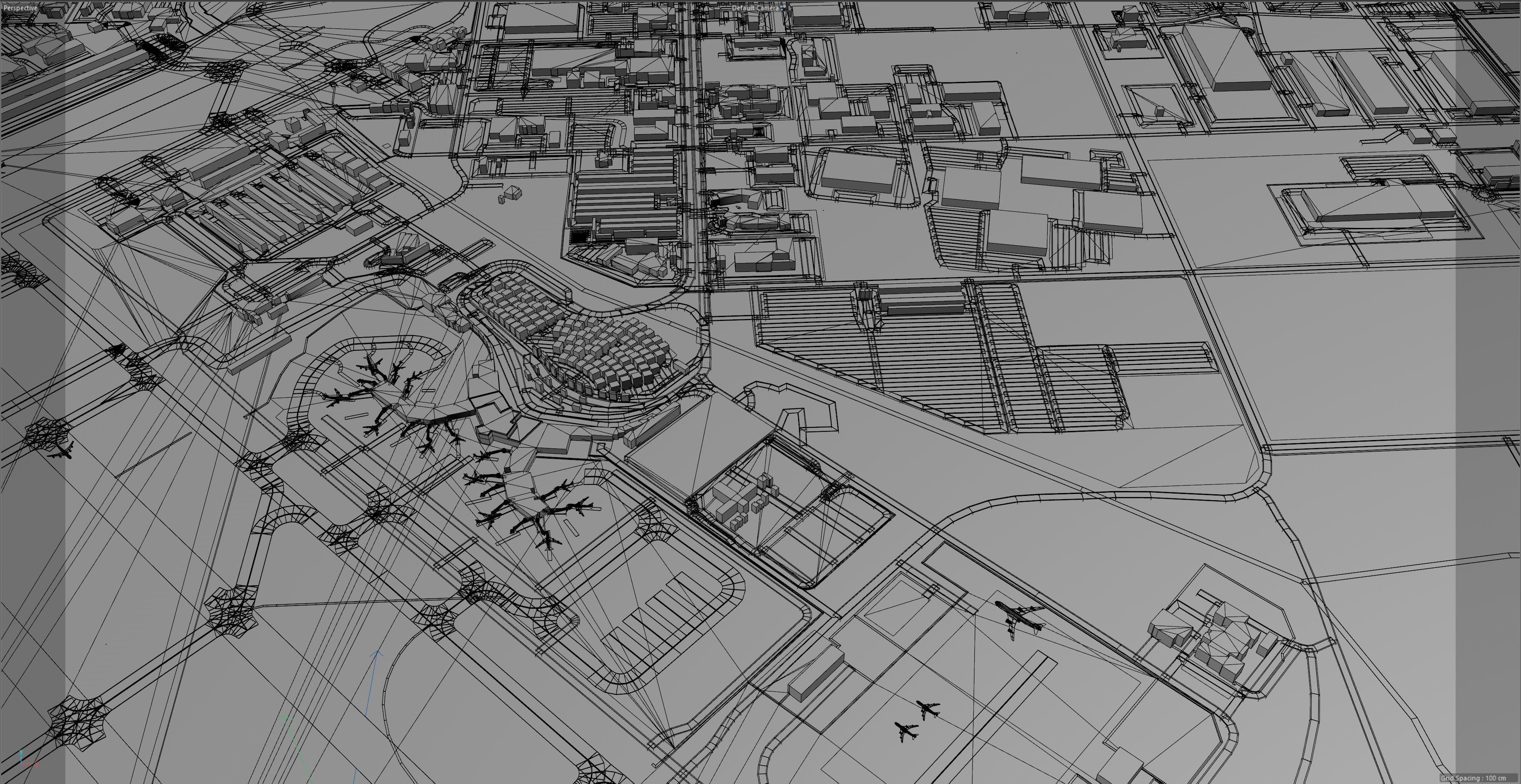 3D model Tucson Airport 10km VR / AR / low-poly | CGTrader