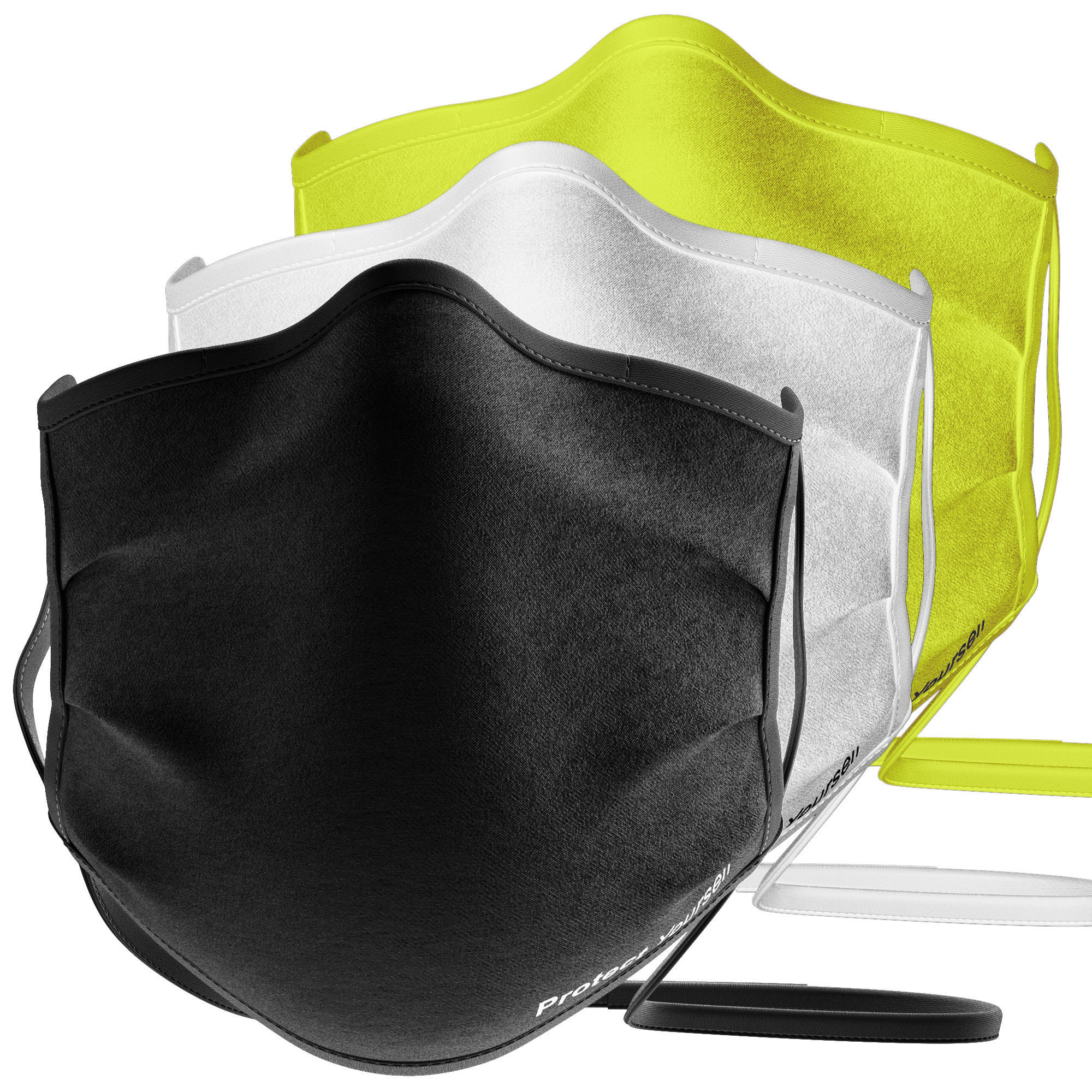 Face mask 3D model | CGTrader