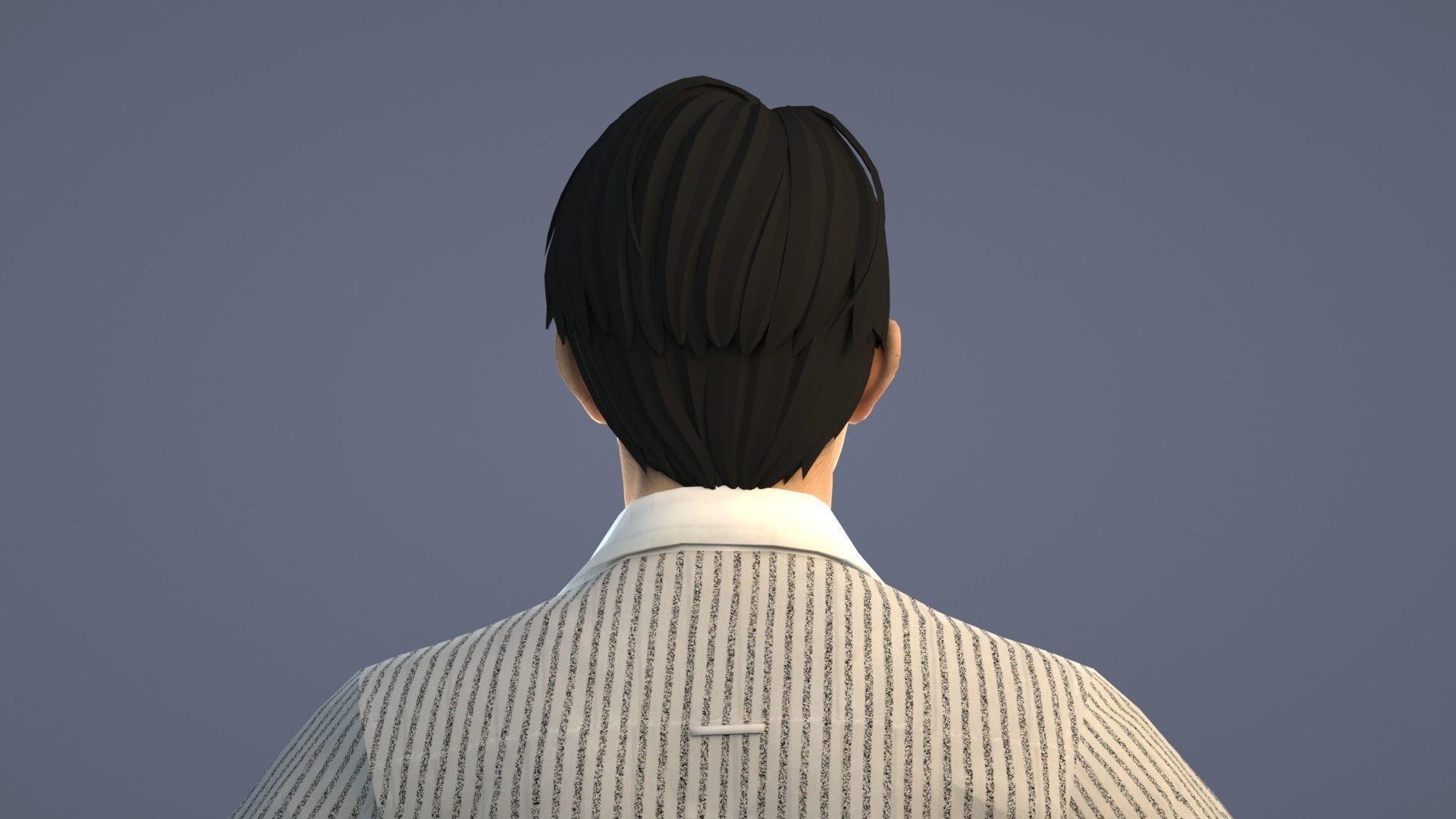 Handsome Uncle Big Brother Pretty Boy Realistic Character Father 3D ...