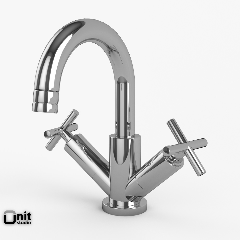Bathroom Faucets Collection Hudson Reed Helix 3D model | CGTrader