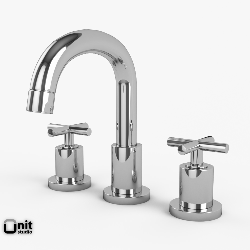 Bathroom Faucets Collection Hudson Reed Helix 3D model | CGTrader