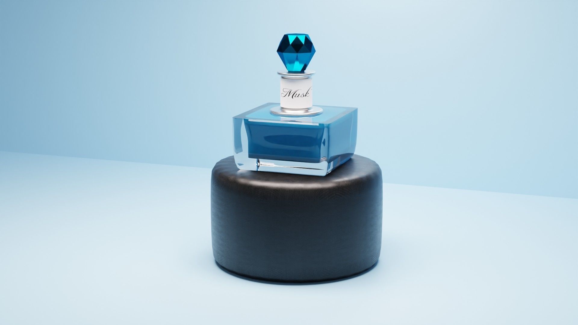 3D model Concept Arabian perfume lowpoly blender VR / AR / low-poly ...