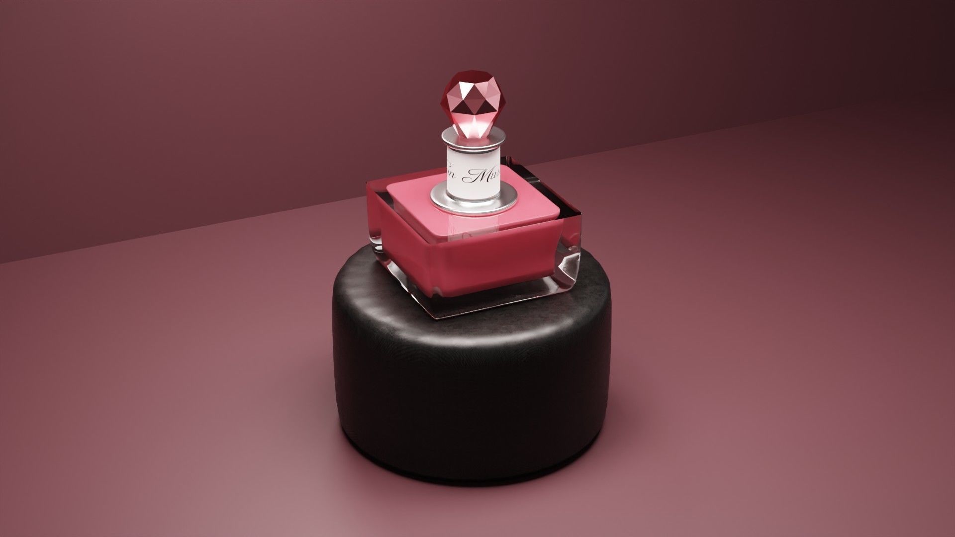 3D model Concept Arabian perfume lowpoly blender VR / AR / low-poly ...