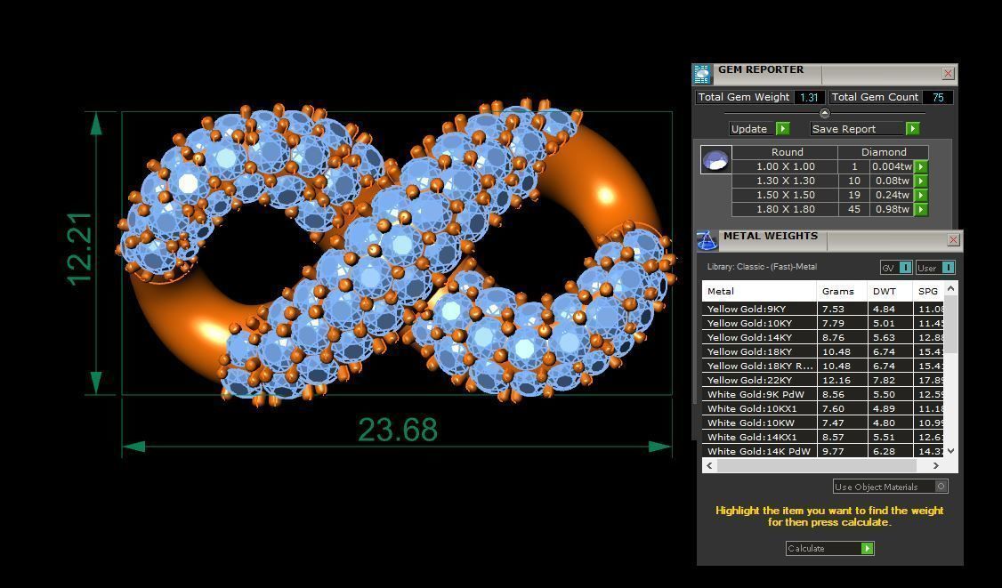 Infinity chain link 3D model | CGTrader