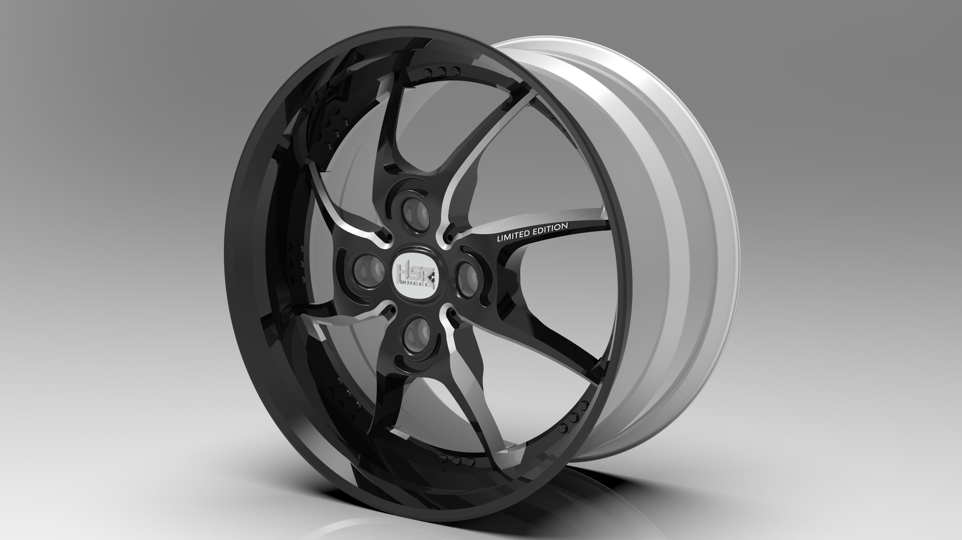 Rim 18in V3 3D model rigged | CGTrader