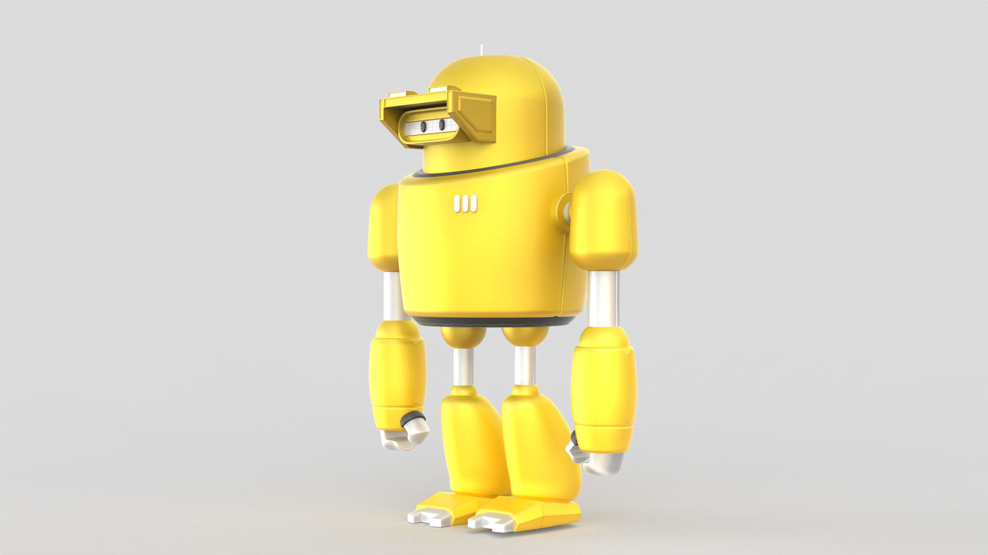 3D model Ngee Robo No01 VR / AR / low-poly | CGTrader