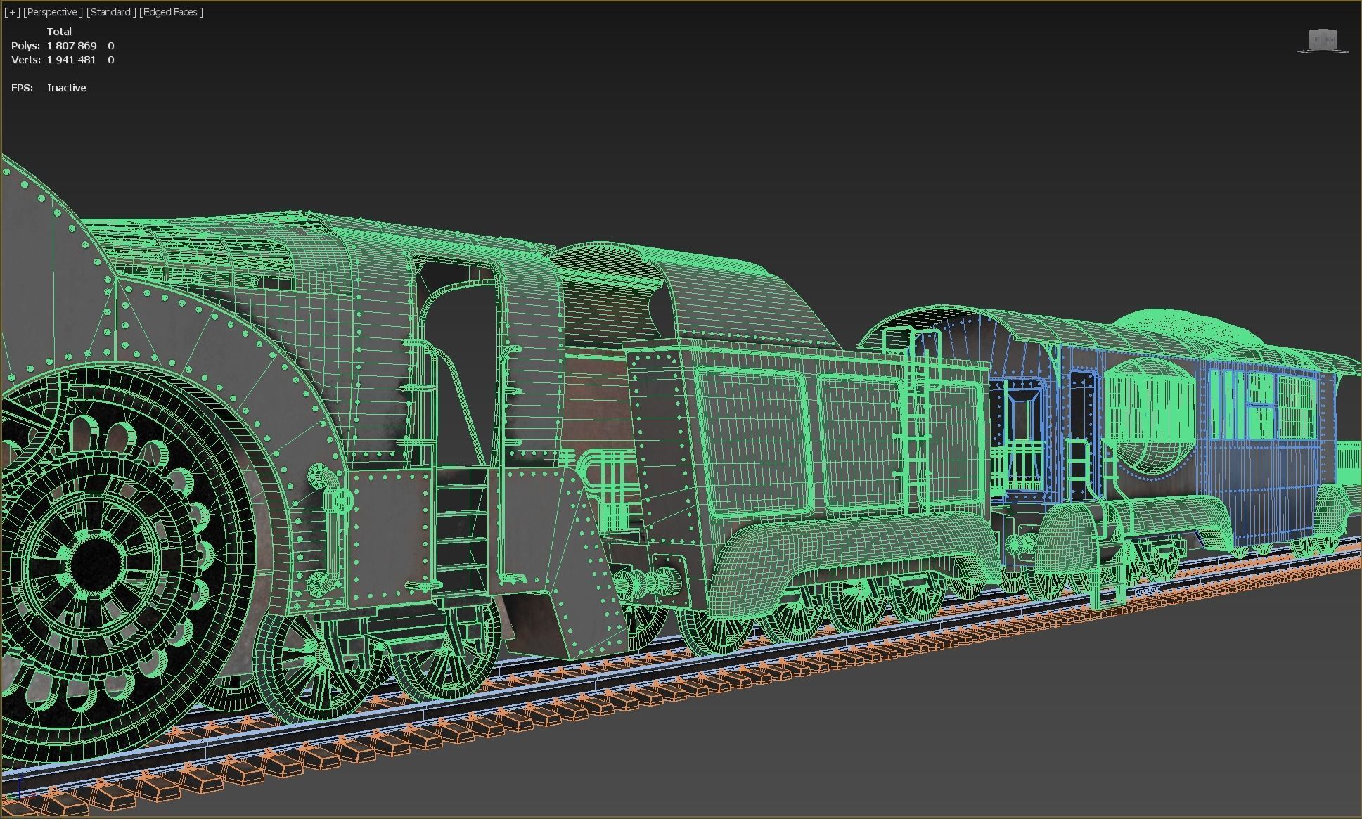 Train Syberia 3D model | CGTrader