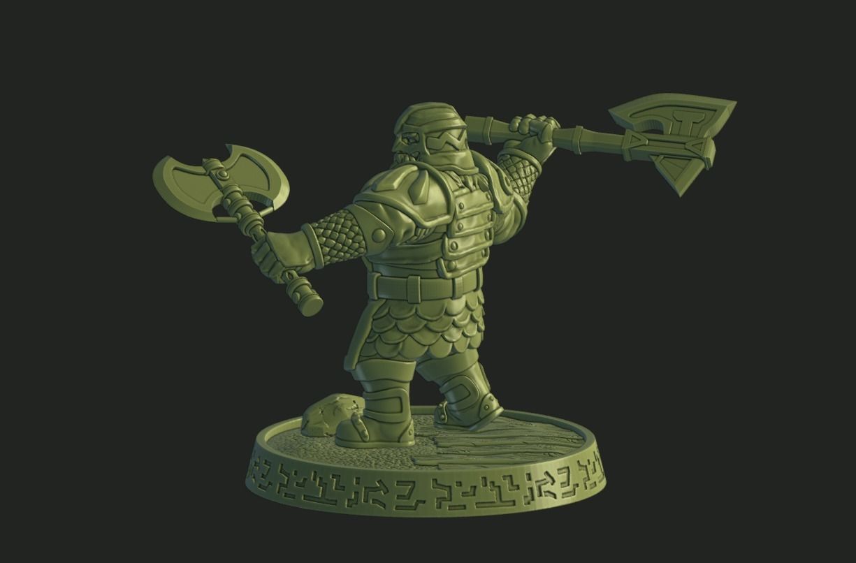 DWARF 3D model 3D printable | CGTrader