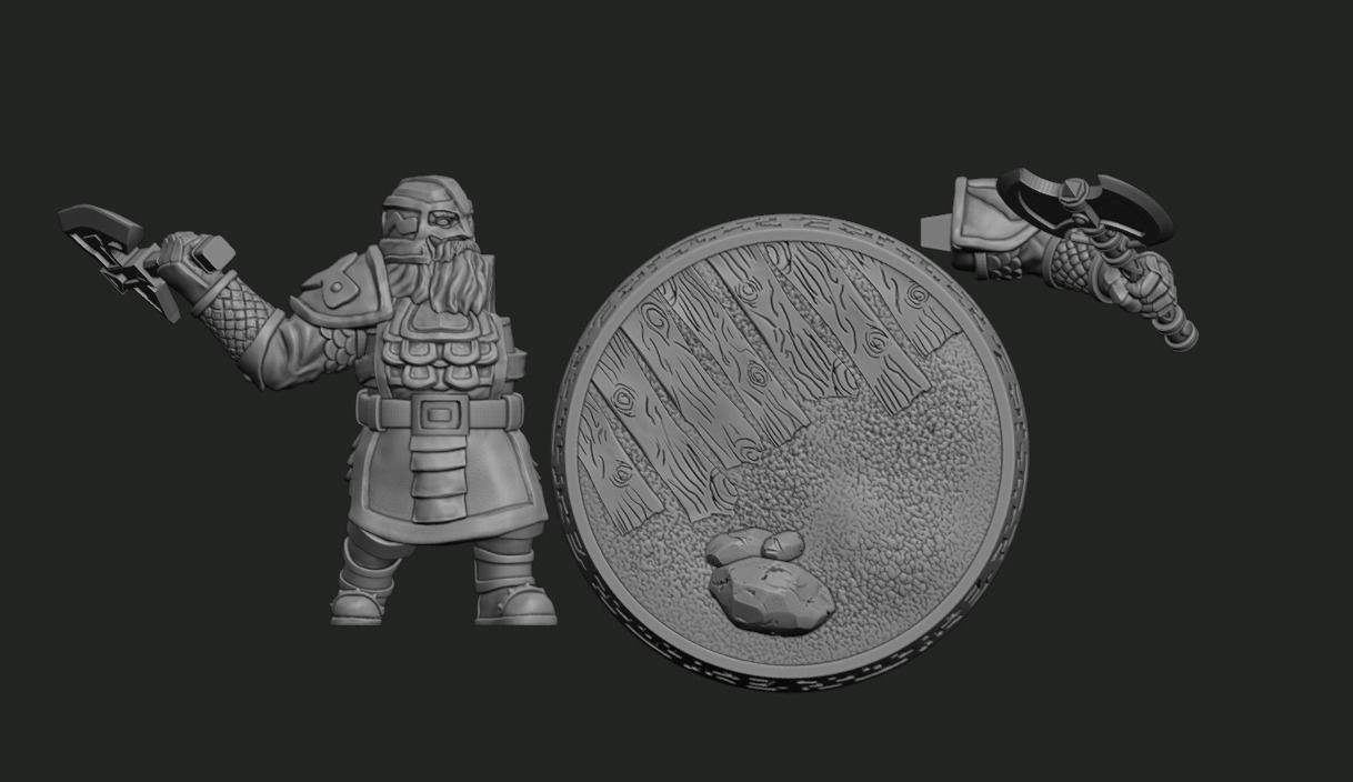 DWARF 3D model 3D printable | CGTrader
