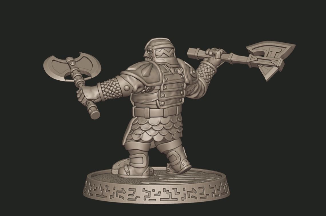 DWARF 3D model 3D printable | CGTrader