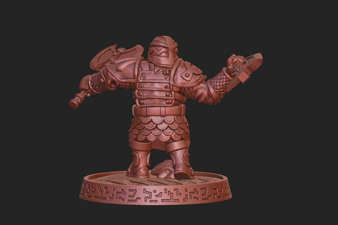 DWARF 3D model 3D printable | CGTrader