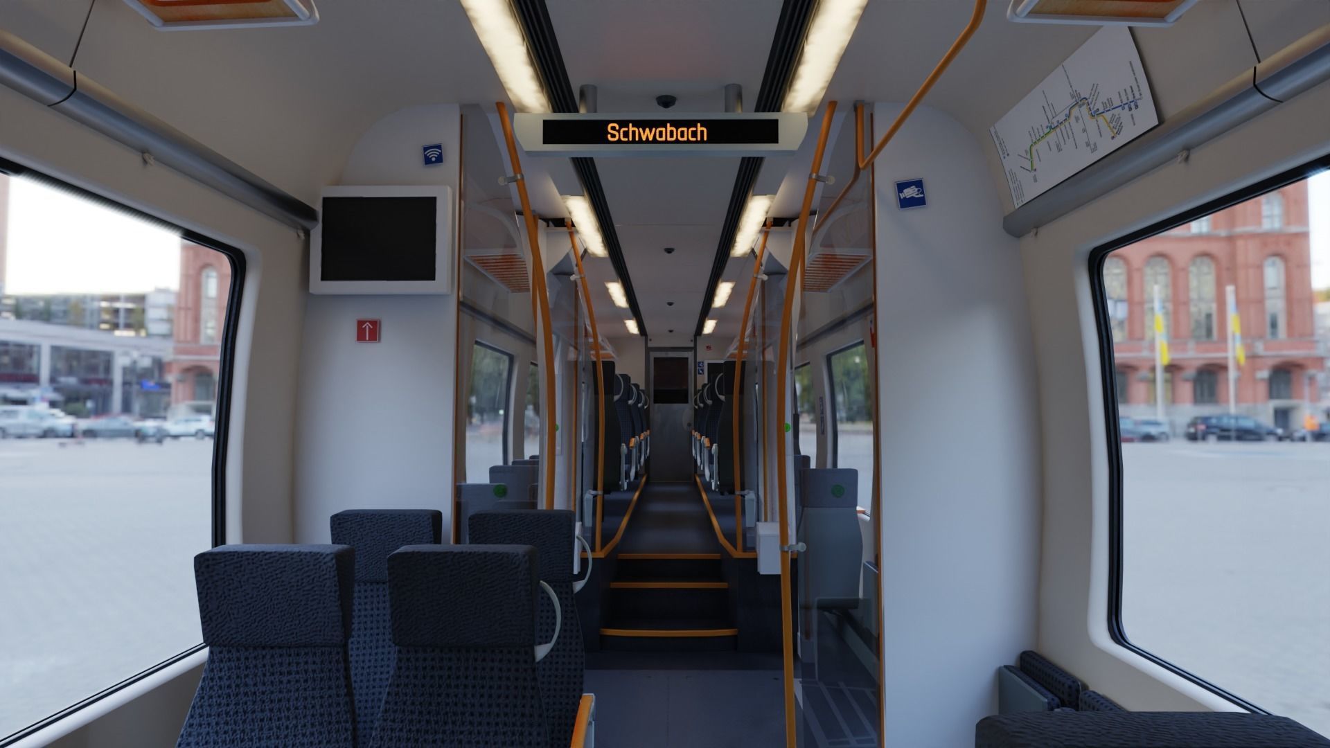 Bombardier TALENT Train Regodb 3D model | CGTrader