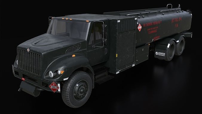 Kovatch R11-6000 Refueler Green 3D model | CGTrader