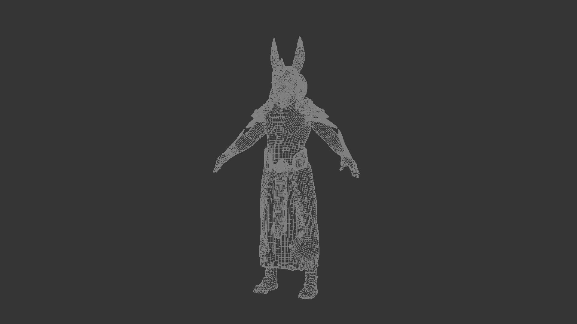 3D model Anubis VR / AR / low-poly | CGTrader