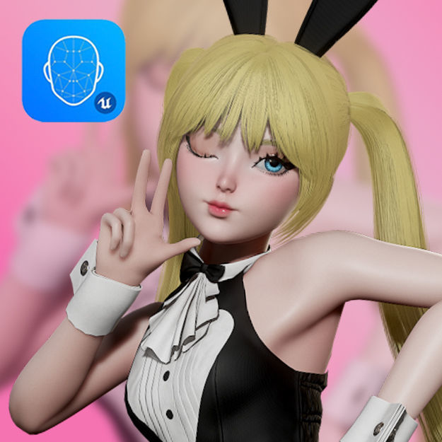 3D model Bunny Girl VR / AR / low-poly | CGTrader