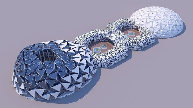 0157 - Folded Building 3D model | CGTrader