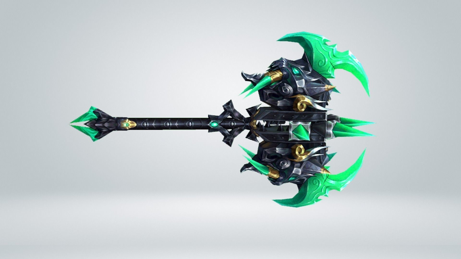 3D model Futuristic Axe VR / AR / low-poly | CGTrader
