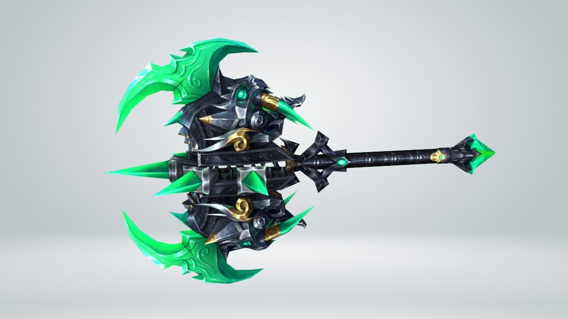 3D model Futuristic Axe VR / AR / low-poly | CGTrader