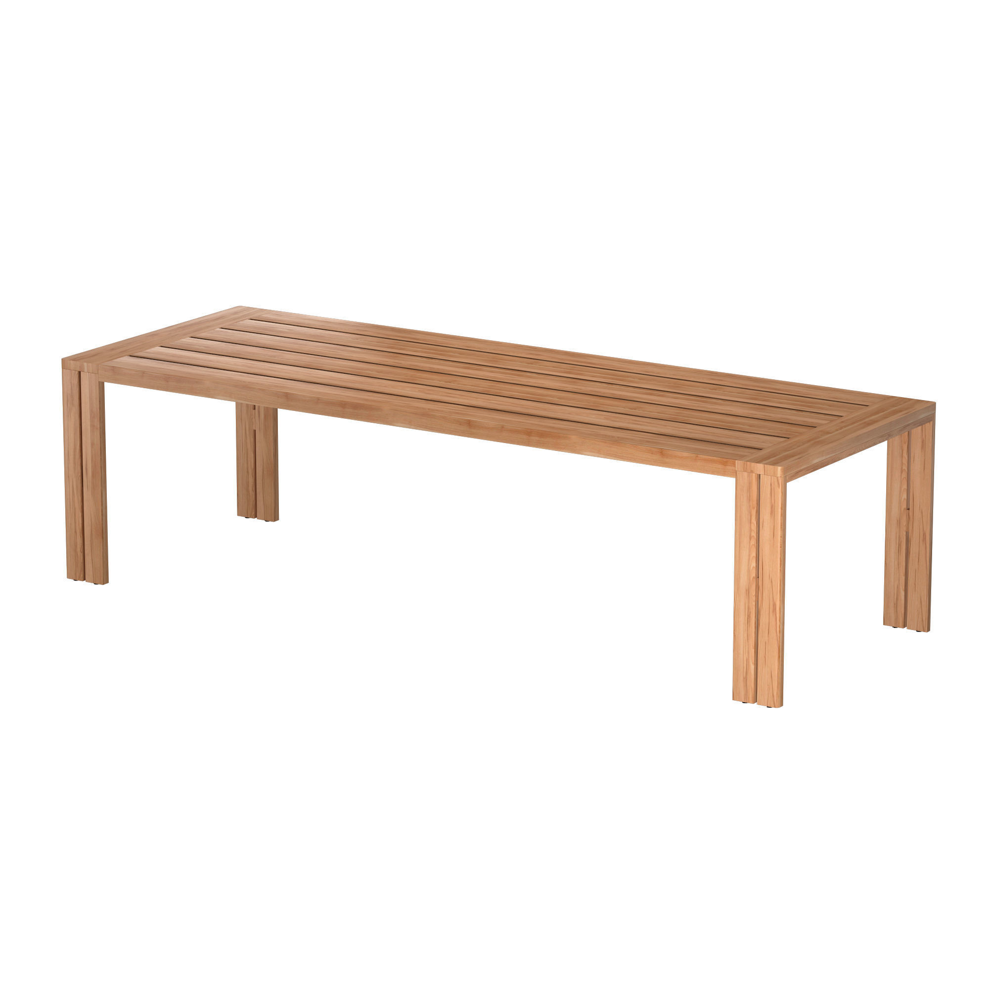MATIRA TEAK RECTANGULAR DINING TABLE 3D model | CGTrader