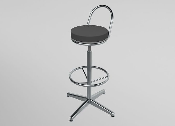 Medical Lab Stool 3D model | CGTrader